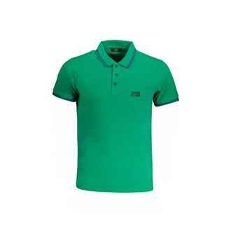 Cavalli Homme, Tops, Vert, Taille: 2XL Polo brod&eacute; avec logo