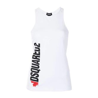 Dsquared2 Damen, Oberteile, Wei&szlig;, MGr&ouml;&szlig;e
