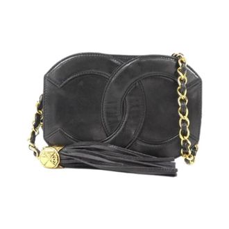 Chanel Pre-owned Vintage Umh&auml;ngetasche - - Pre-owned - Damen - Schwarzk - ONE SIZE