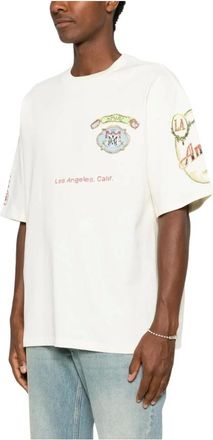 Amiri Homme, Tops, Beige, Taille: M T-Chemises