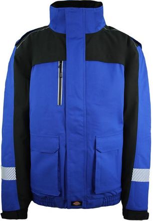Dickies Winter Work Waterproof Mens Royal/Schwarz Mantel
