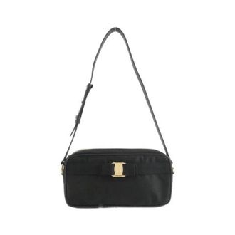 Ferragamo Pre-owned Nylon Shoulder Bag - - Pre-owned - Damen - Schwarzk - ONE SIZE