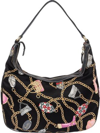 Gucci Crossbody Bags - Gucci Limited Charmy Monogram Shoulder Bag - Gr. unisize - in Schwarz - f&uuml;r Damen