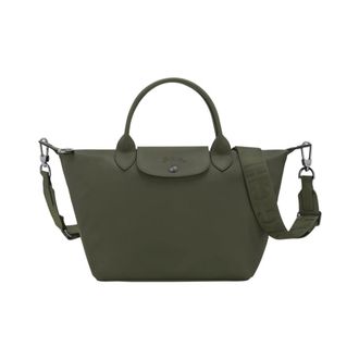 Longchamp Femme, Sacs, Vert, Taille: ONE Size Xtra Sac à Main en Cuir