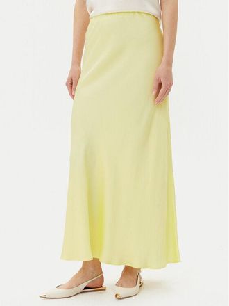 Vicolo Maxirock Gonna TD0472 Gelb Slim Fit