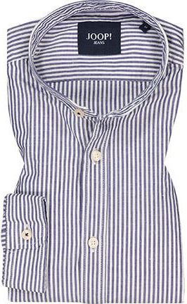 Joop Herren Hemd blau Leinen