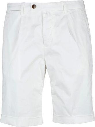BRIGLIA 1949 Homme, Shorts, Blanc, Taille: M Bermuda Chino