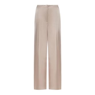Pinko Pinko, Femme, Pantalons, Beige, Taille: 34 FR Pantalon Droit Limoncello