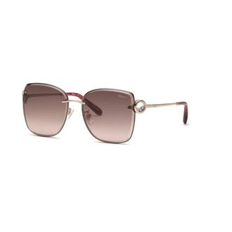 Chopard Rotgold Sonnenbrille Braun Verlauf Pink - - Accessories - Damen - Gelb - 58 MM