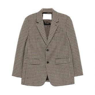 Dunst Klassischer 2-Knopf-Wollblazer - - Jackets - Damen - Mehrfarbig - XS