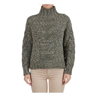 Kiton Femme, Pulls, Multicolore, Taille: 34 FR Pull Col Roul&eacute; Textur&eacute; en Laine dAlpaga et Cachemire