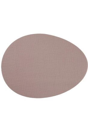 ASA Tischset Arrondi Place, Altrosa, Kunststoff, eiförmig, 45x35 cm, BPA-frei, Wohntextilien, Tischwäsche, Tischsets