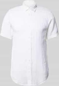 A|X Armani Exchange Regular Fit Freizeithemd aus reinem Leinen