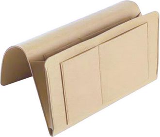 BESPORTBLE NUOBESTY Bett Organizer Aufbewahrungstasche aus Filz Nachttisch H&auml;nge Organizer f&uuml;r Bettseite und Sofa Mehrfachtaschen Aufbewahrungstasche f&uuml;r Zeitsch