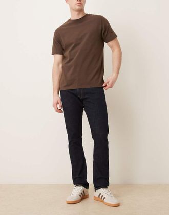 Polo Ralph Lauren Sullivan - Schmal geschnittene Jeans in verwaschenem Schwarz-Marineblau