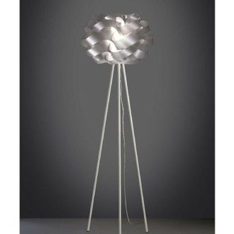 Linea Zero CLOUD Silber Dreibein Stehlampe Durchmesser 50x H 160 cm