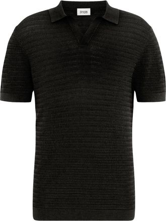 Drykorn Sommerliches Strick-Poloshirt mit Variokragen in