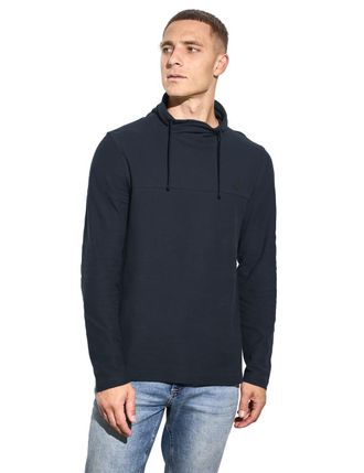 Street One Men Herren Funnelneck Strukturshirt