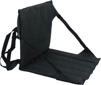 Generico Stuhl mit Lendenwirbelst&uuml;tze, zusammenklappbares Kissen zum Sitzen auf dem Boden, f&uuml;r Strand, Picknick, Fu&szlig;ball, Konzerte, Spiele, Boot, Tailgating, B