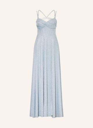 Vera Mont Vm Vera Mont Abendkleid Mit Cut-Outs Und Glitzergarn silber