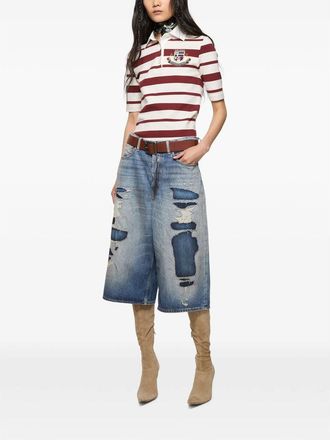 Acne Studios Mblue Denim Shorts - Blue