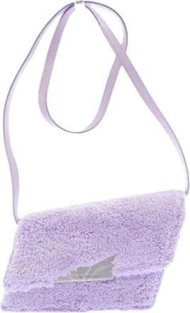 Acne Studios Sac bandouli&egrave;re en cuir Pre-owned - Femme - Pre-owned - Violet - Taille: ONE Size