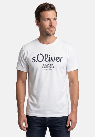 s.Oliver T-Shirt 3er Pack Basic (Spar-Set, 3-tlg) T-Shirt - Baumwolle - Atmungsaktiv - Weicher Jersey mit Logo Print