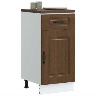 vidaXL Armoire de cuisine Kalmar ch&ecirc;ne marron bois d ing&eacute;nierie
