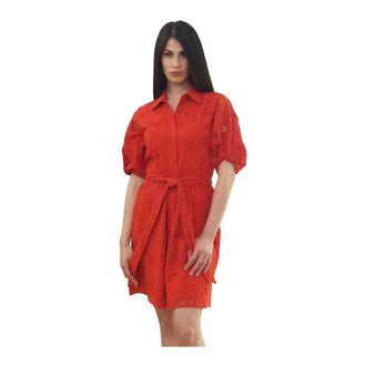 Polo Ralph Lauren Day Kleider - - Dresses - Damen - Rot - 2XS