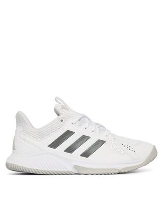 adidas Hallenschuhe Court Flight KJ3682 Wei&szlig;