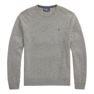 Polo Ralph Lauren Heather Grey Pullover Sweater - - Knitwear - Herren - Grau - L