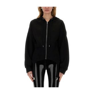 Fiorucci Femme, Sweatshirts et sweats &agrave; capuche, Noir, Taille: 38 FR Zip-through