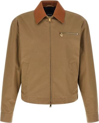 Versace Homme, Vestes, Beige, Taille: XL Vestes