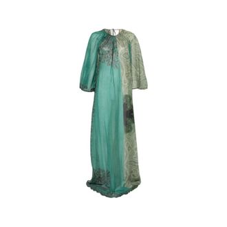 Pierre-Louis Mascia Hawn Paisley Kleid - - Dresses - Damen - Gr&uuml;n - ONE SIZE