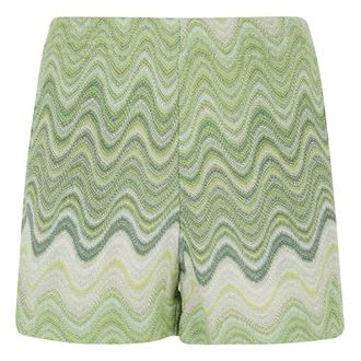 MC2 Saint Barth Meave Pull Up Shorts - - Shorts - Damen - Gr&uuml;n - M
