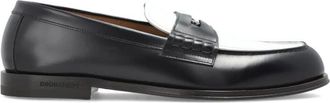 Dsquared2 Homme, Chaussures, Noir, Taille: 45 EU Mocassins en cuir