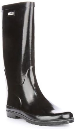 Aigle Eliosa Noir Bottes en caoutchouc pour femme Noir Taille 40 EU