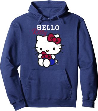 Hello Kitty College School Team, lustige, s&uuml;&szlig;e, Klassische Pose Pullover Hoodie