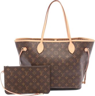 Louis Vuitton sac porté épaule monogrammé Neverfull MM (2021) - Marron