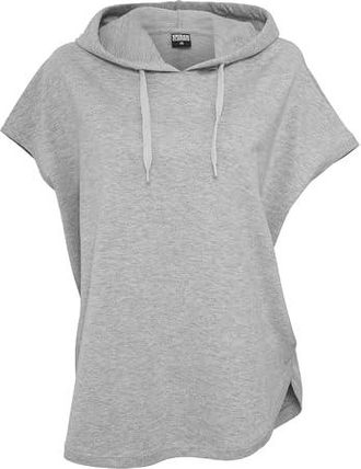 Urban Classics Ladies Sleeveless Terry Hoody Femme T-Shirt Manches Courtes Gris L