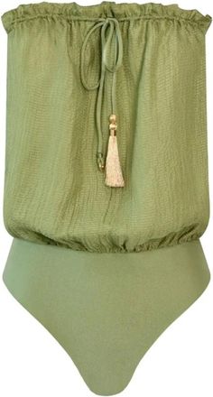 Hanne Bloch Damen, Bademode, Gr&uuml;n, LGr&ouml;&szlig;e