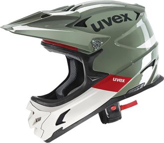 Uvex hlmt 10 bike - robuster MTB-Helm für Damen und Herren - vier verfügbare Schalengrößen - optimierte Belüftung - moss green sand - 58-60 cm