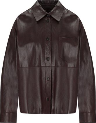 Weekend by Max Mara VESTE CHEMISE SCATOLA BORDEAUX MAX MARA WEEKEND