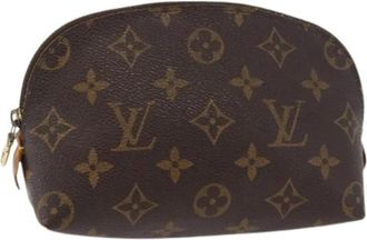 Louis Vuitton Pre-owned Vintage Monogram Pouch - Femme - Pre-owned - Brun - Taille: ONE Size