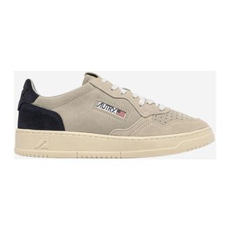 Autry Homme, Chaussures, Beige, Taille: 43 EU Medalist Low Baskets