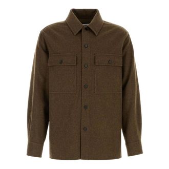 Jil Sander Casual Chemises - Homme - Chemises - Vert - Taille: XL