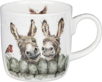 Wrendale Designs Portmeirion Wrendale Designs Tasse mit Esel-Motiv, 0,3 l