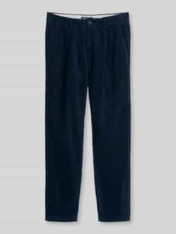 Marc O'Polo Tapered Fit Cordhose aus Baumwolle mit Bundfalten