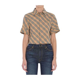 Burberry Damen, Blusen & Hemden, Beige, 2XSGr&ouml;&szlig;e