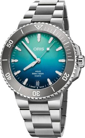 Oris Herrenuhr Aquis 01 400 7790 4185-Set